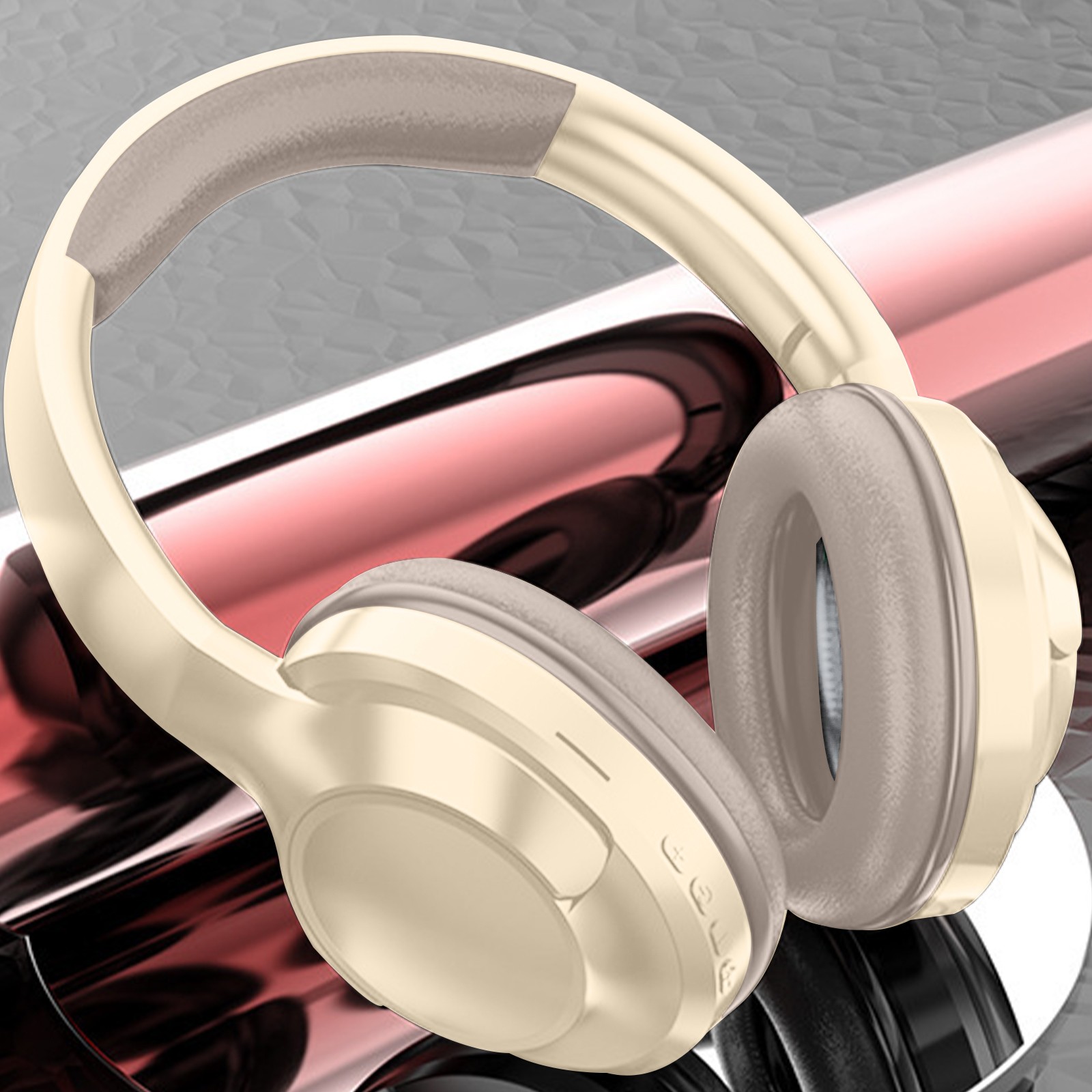 Wanfds Wireless Bluetooth Headphones Noise Cancelling ,HiFi Stereo ...