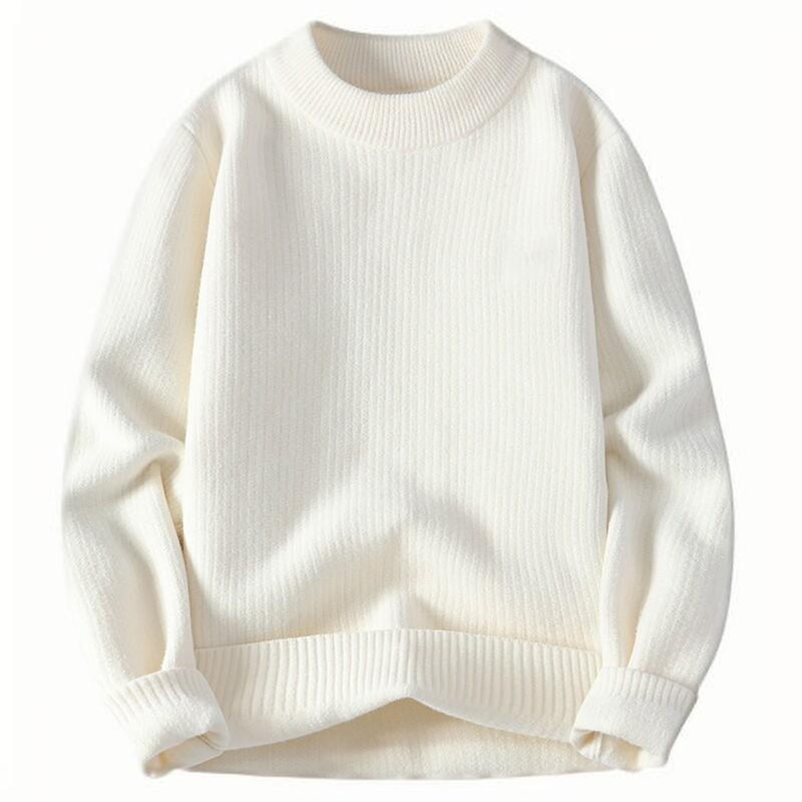 Aueoeo Cute Sweater Dressy Sweaters Man Streak Drop-Shoulder Sleeve ...