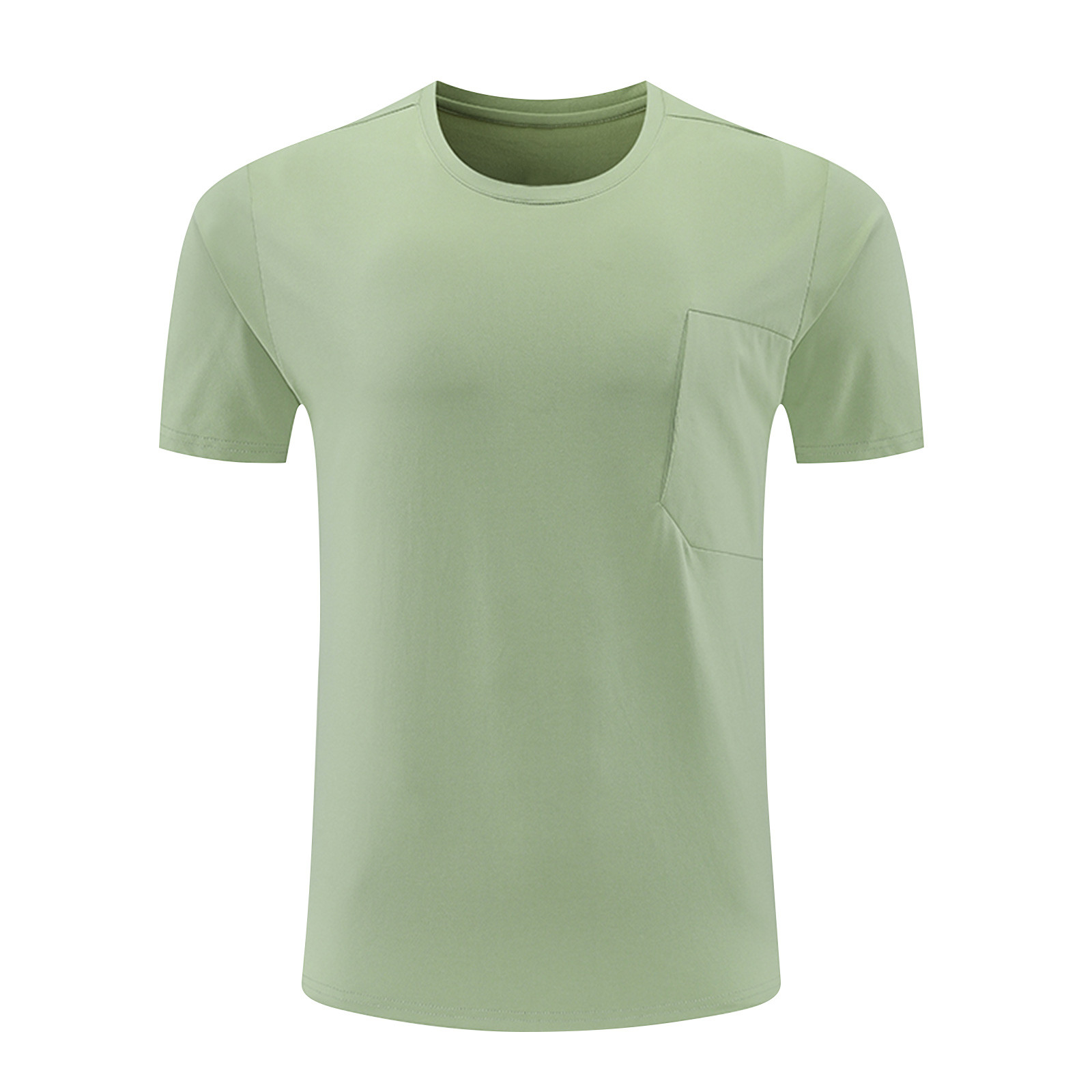 Aueoeo Men's Daily Wear Tee Lightweight T Shirt Short Sleeve Crew Neck ...