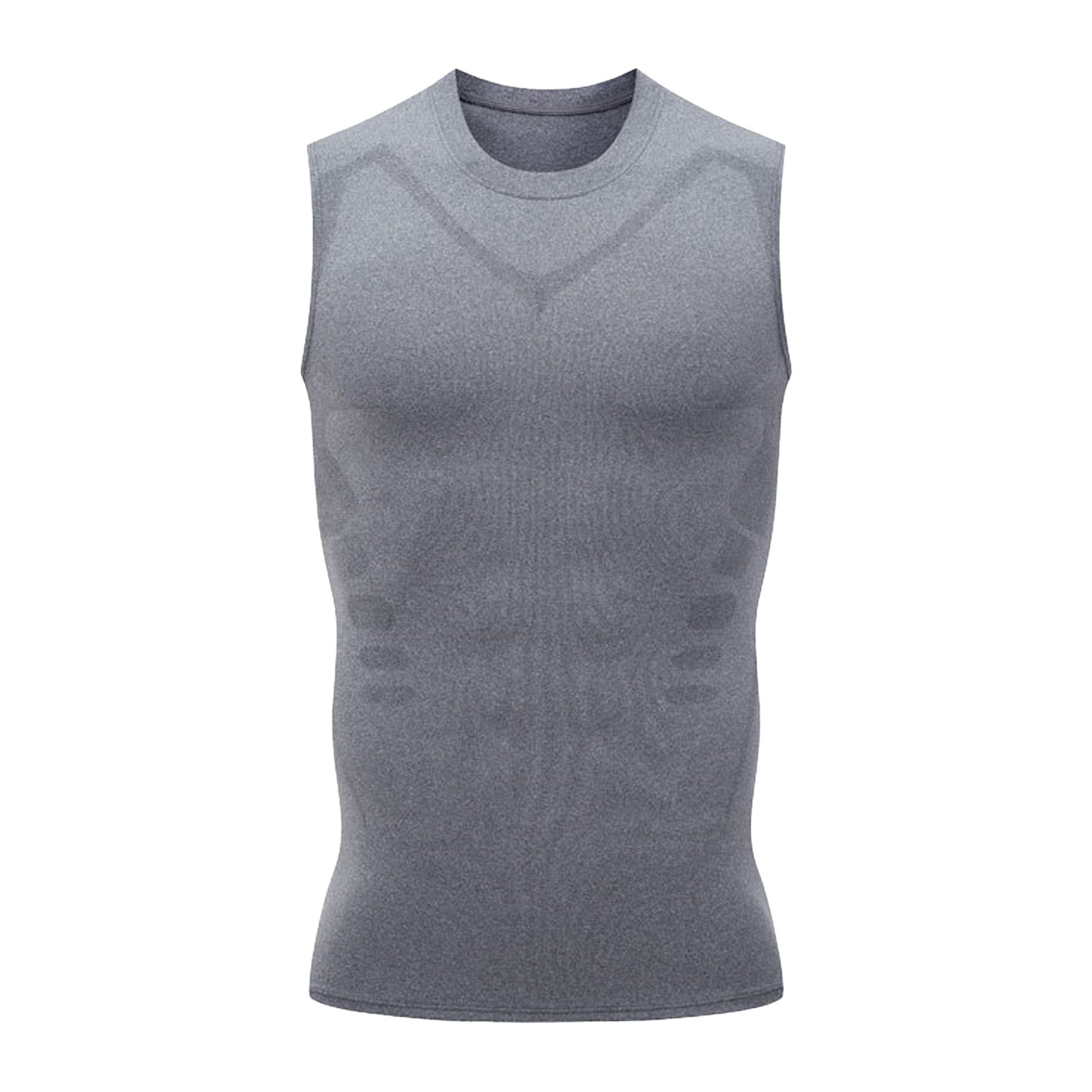 Aueoeo Men's Tight Tank Top Slim Fitted Bodybuilding Gym Performance ...