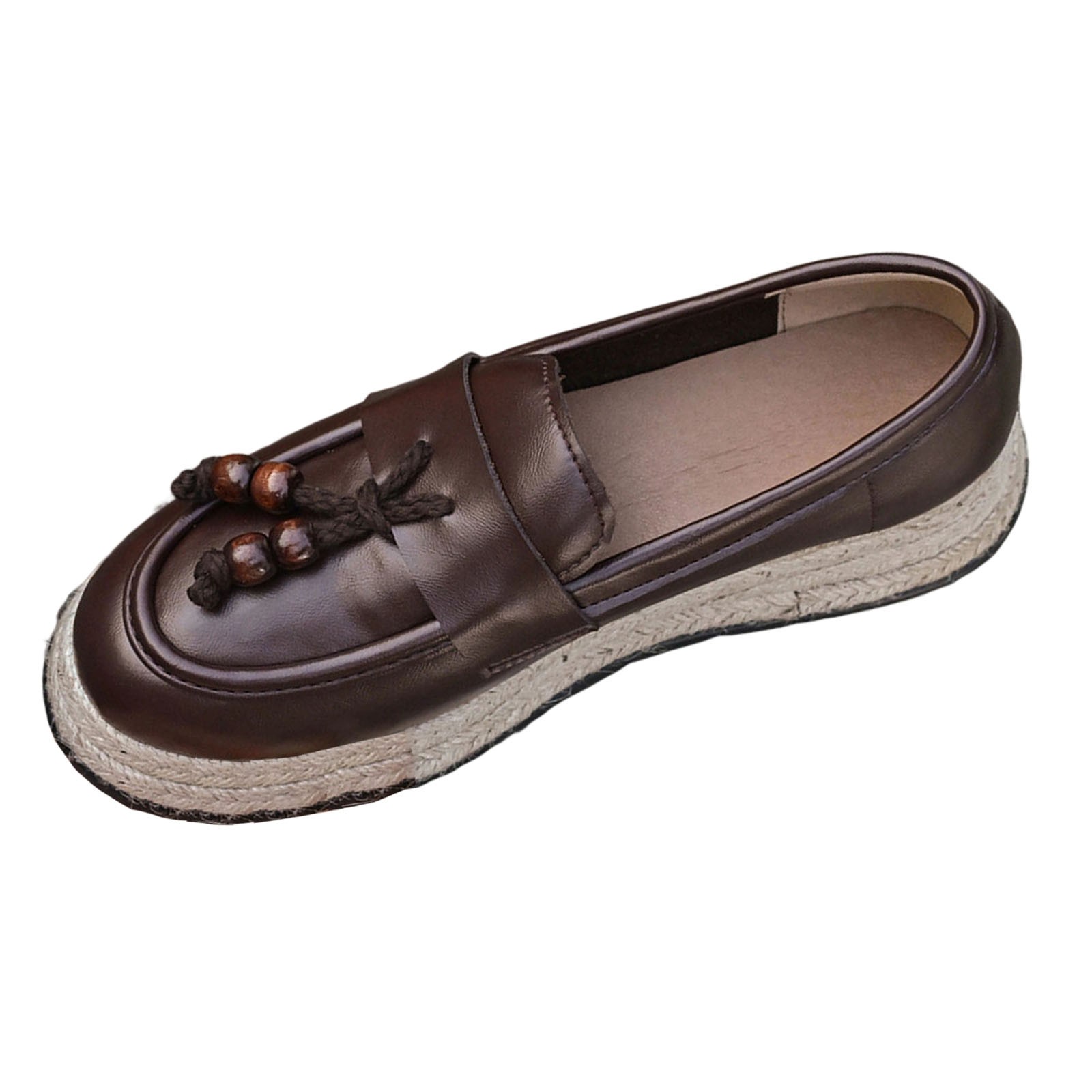 Aueoeo Business Casual Shoes Women Women's Fashion Casual Solid Color ...