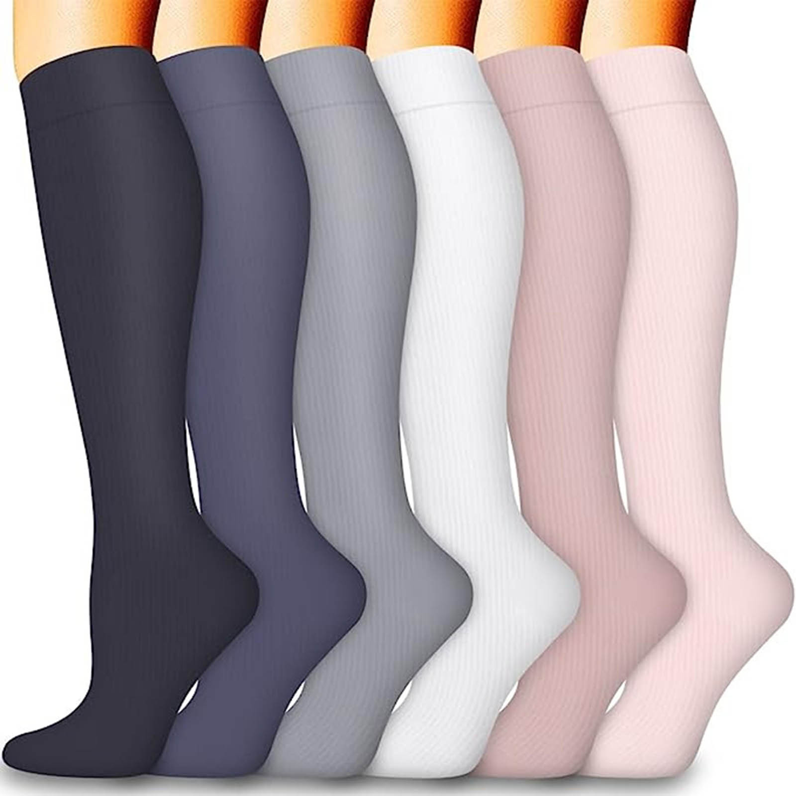 Aueoeo Sweat Absorbing Long Tube Socks For Women Mens Classic Vintage ...