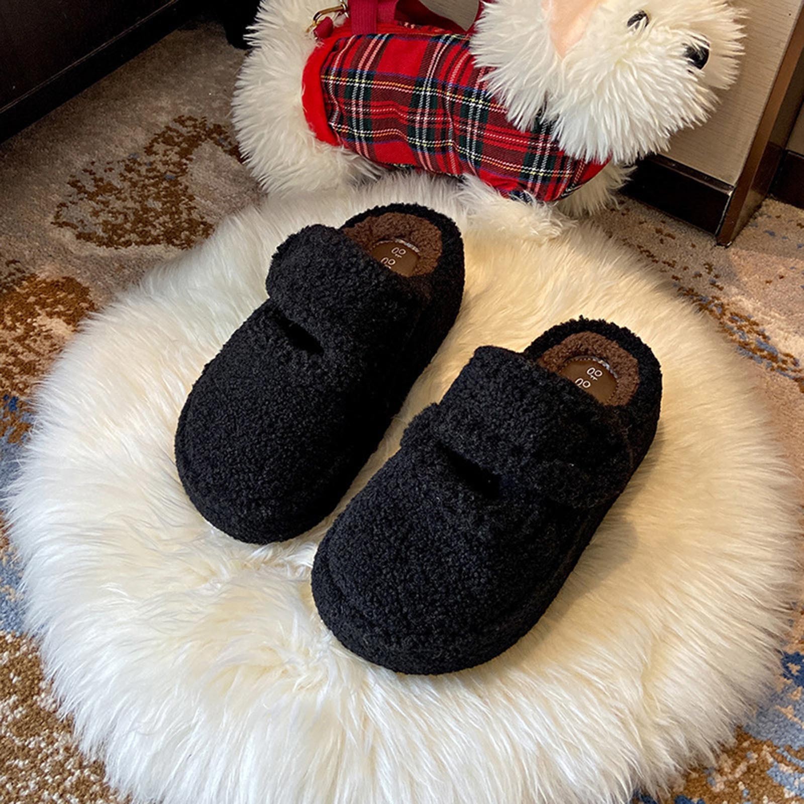 Aueoeo Women's Versatile Slippers Soft Comfortable Trendy Slippers ...