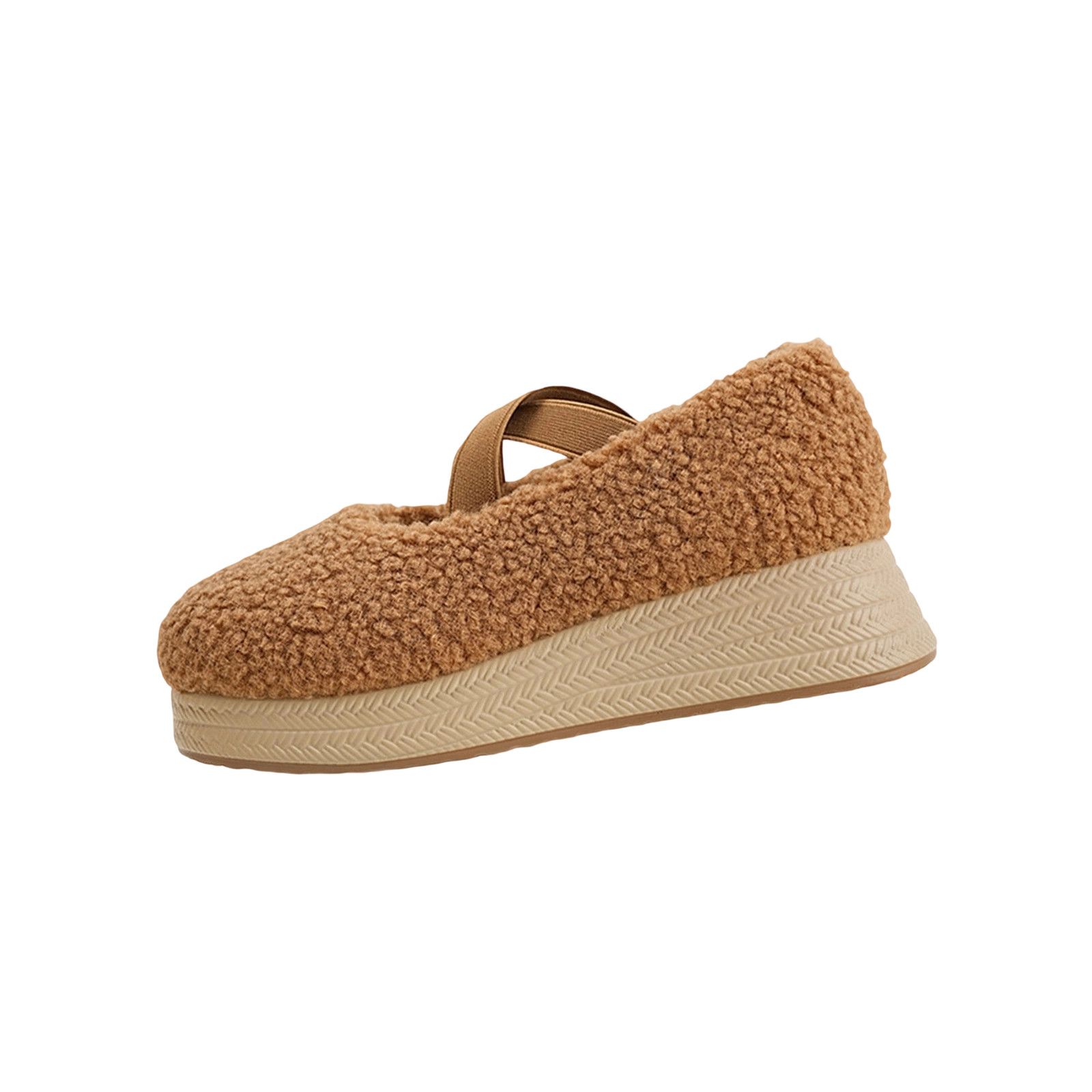 Aueoeo Winter Boots for Women Fuzzy Furry Warm Furs Lined Snow Shoes ...