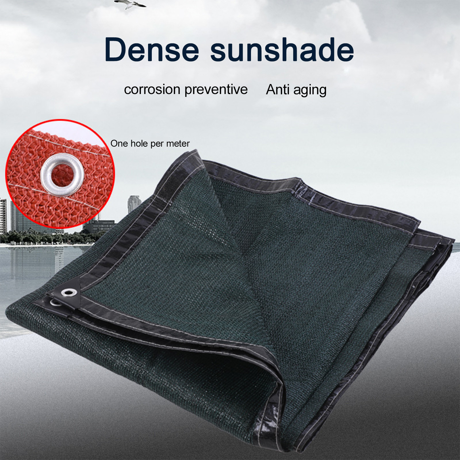 IBaodan Sun Shade Side Awning,3.28x16.4Ft Outdoor Sunshade Side Canopy ...